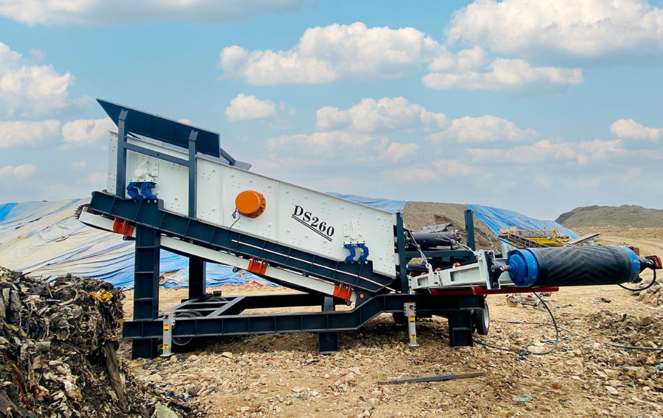 Mobile Screening Plant DS260-Mobile Screening Plant-Contaminated Soil ...